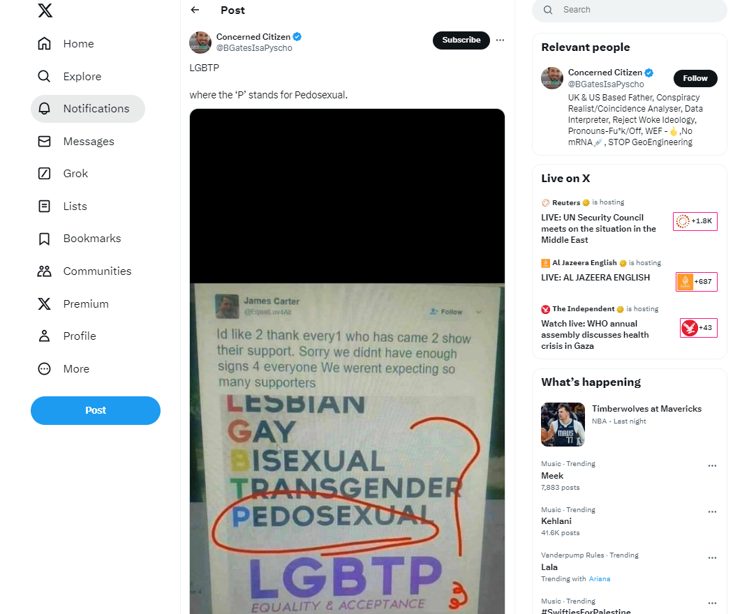 Fact Check: Image Does NOT Show Authentic Flyer Of 'Pedosexual' Addition To 'LGBT' -- It's ...